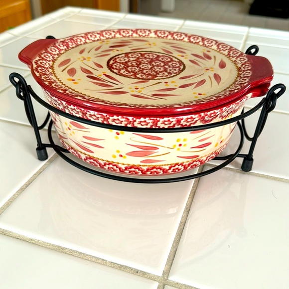 Temptations | Kitchen | 2 Qt Temptations Presentable Bakeware 3 Piece ...